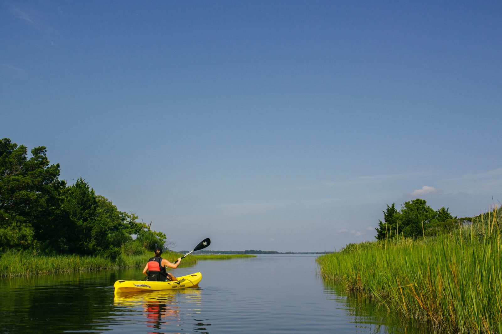 Paddling the Water Trails at Delaware Seashore State Park ...